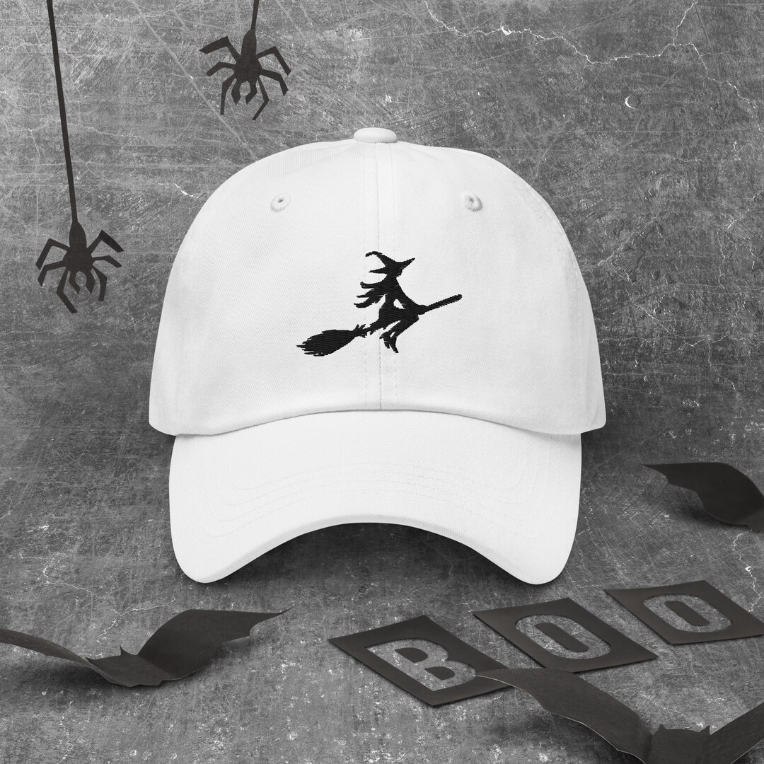 Witch Dad Hat, Witch Hat, Witch Embroidery Hat, Witch Gift, Halloween ...