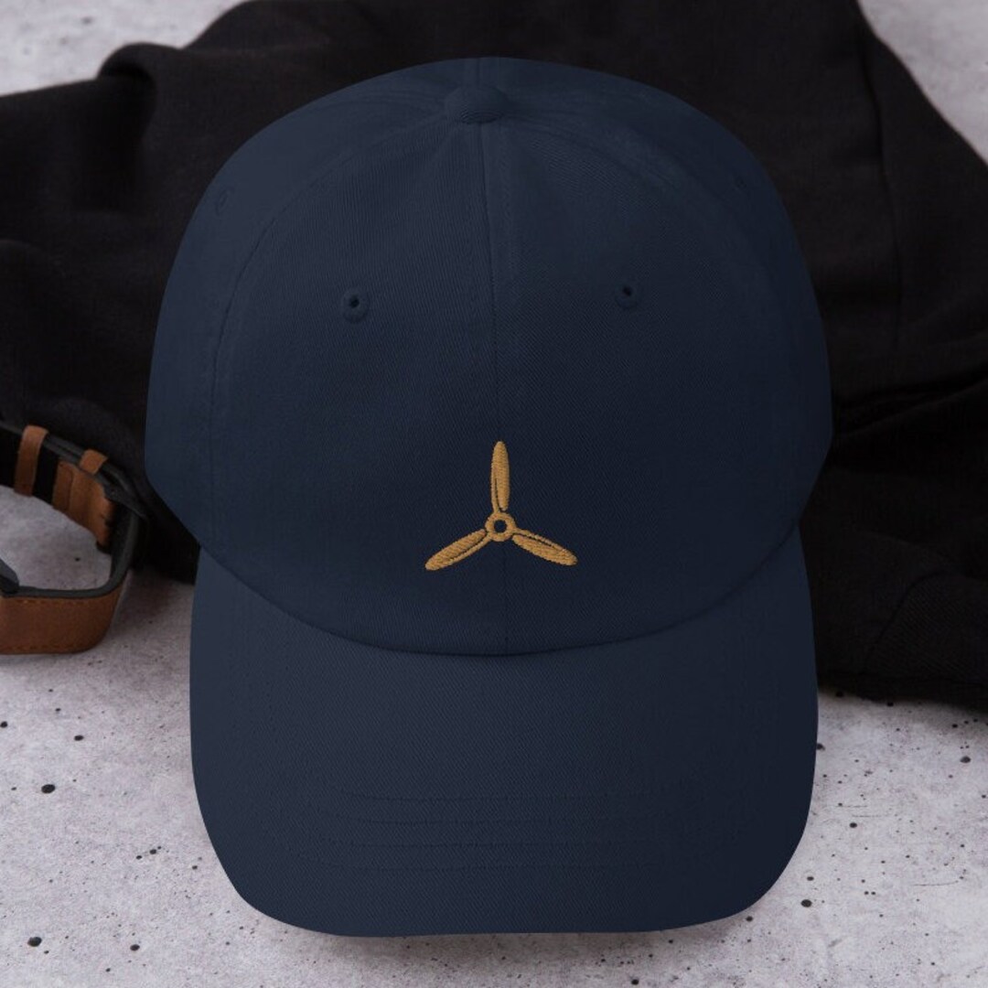 Pilot Dad Hat, Aviation, Aviator Hat, Airplane Propeller Embroidery Hat ...