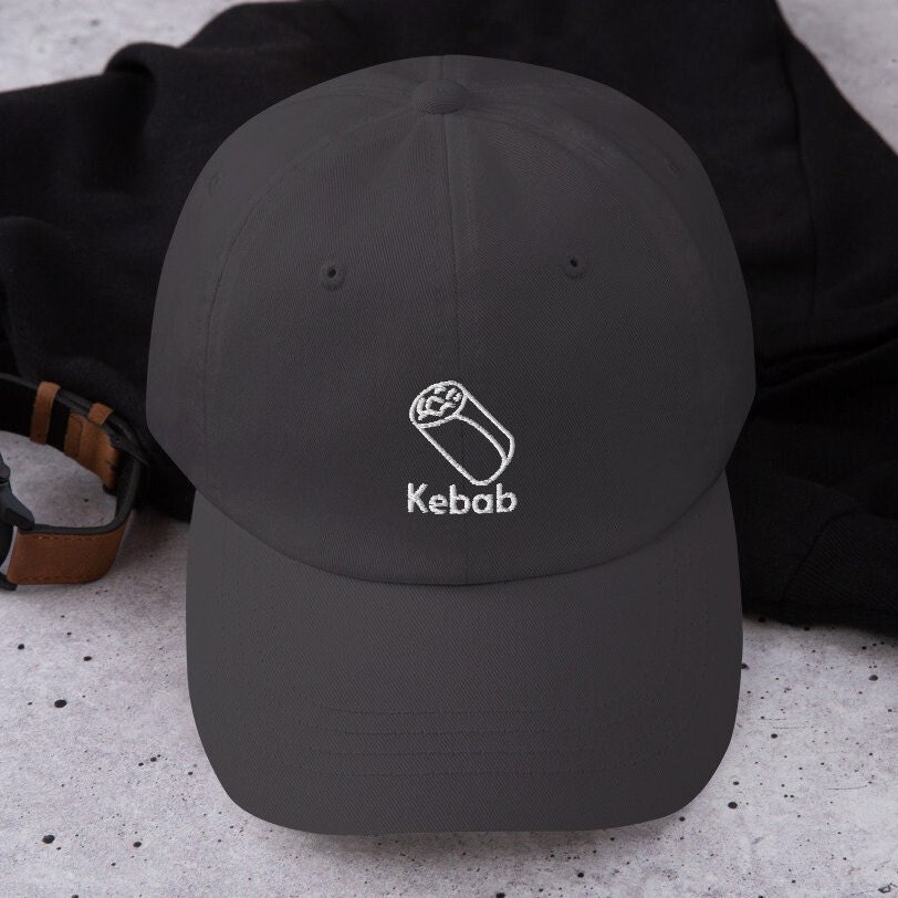 Kebab Embroidered Hat, Doner Kebab Hat, Kebab Hat, Dad Hat, Hat Lover ...