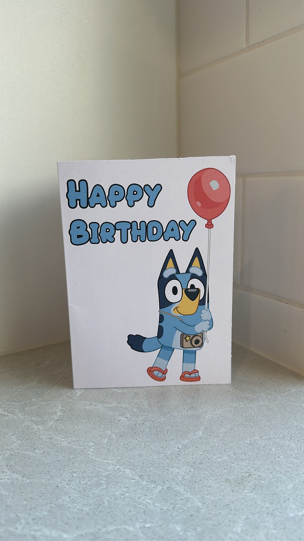 Bluey Birthday Card | Happy Birthday Greeting Card - Etsy Australia