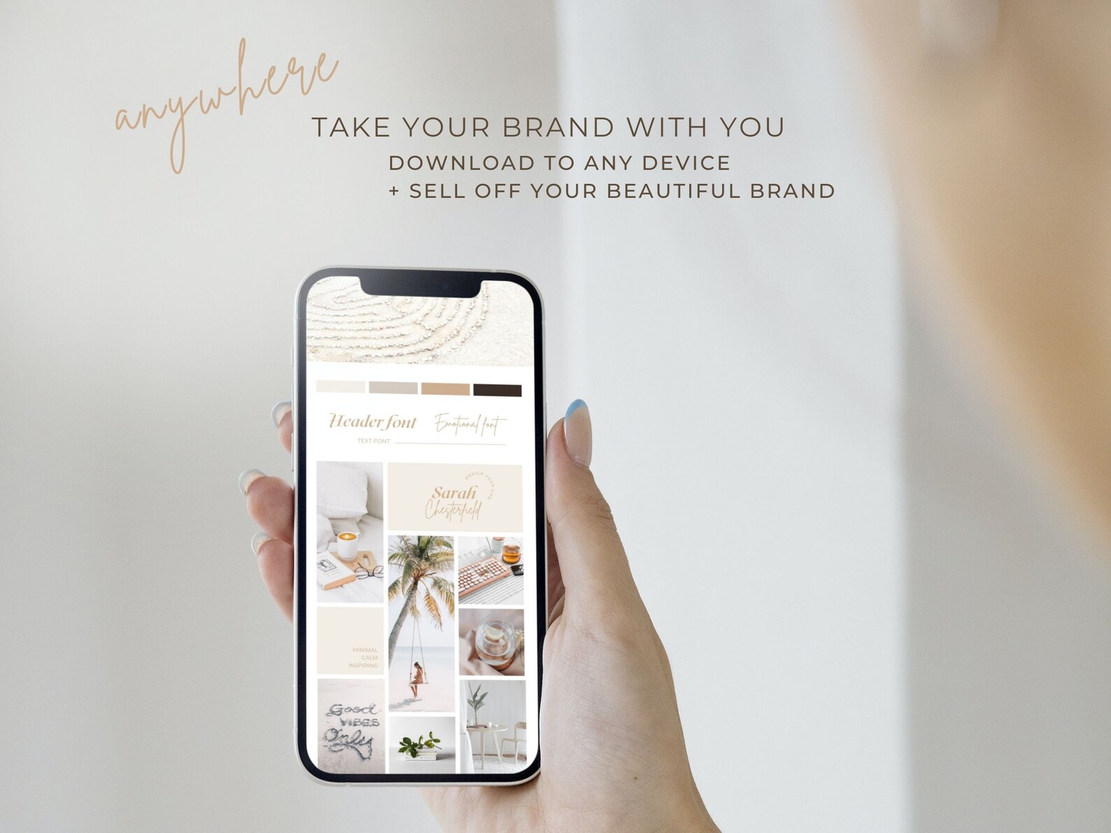 Wellness Coach Brand Kit for CANVA Balance Harmony - Etsy