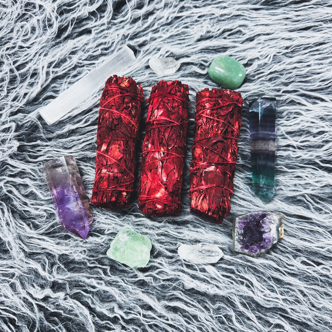 Dragon's Blood Sage | Smudge Sticks | Dragon's Blood Resin for Ritual ...