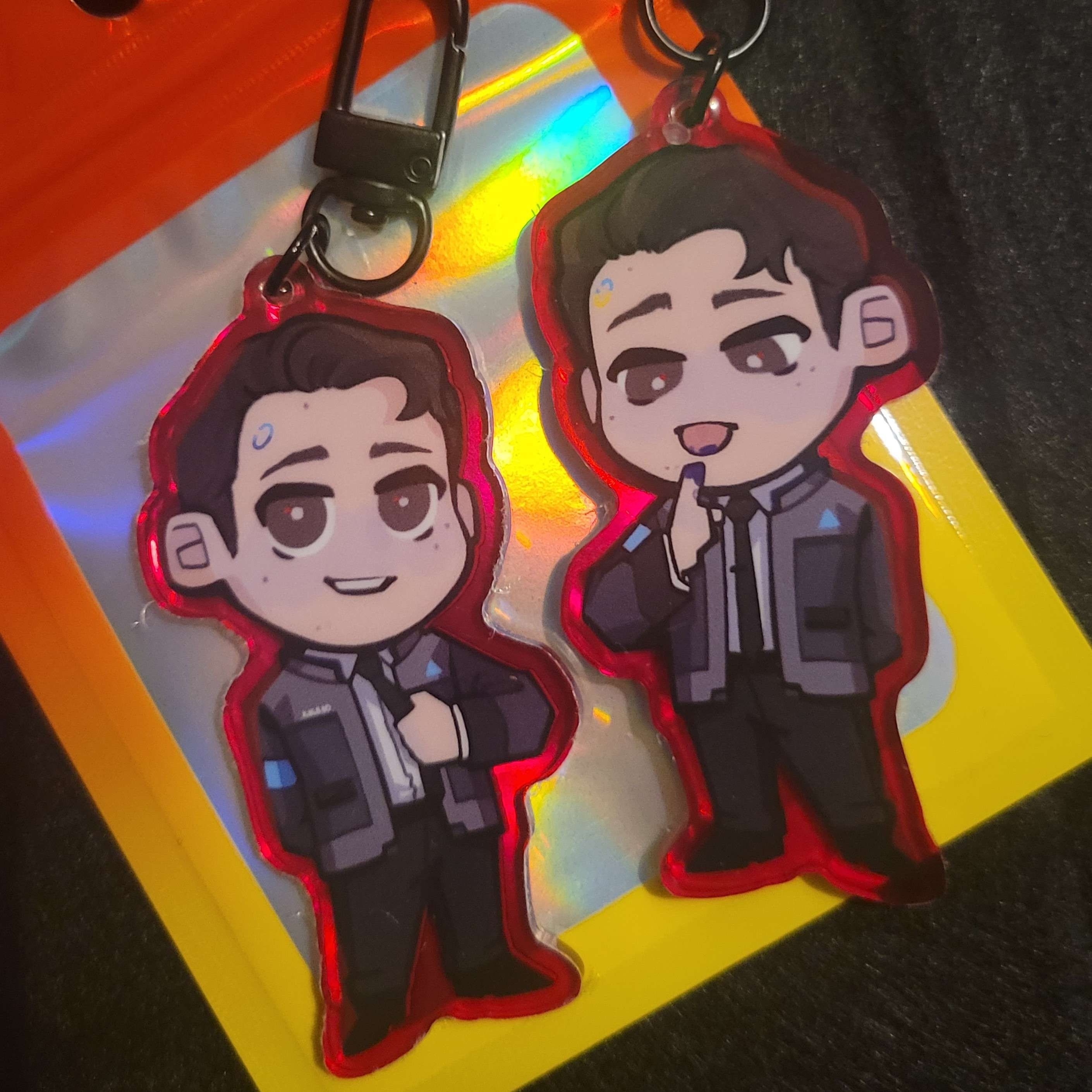 Detroit Become Human Game Keychains - Etsy