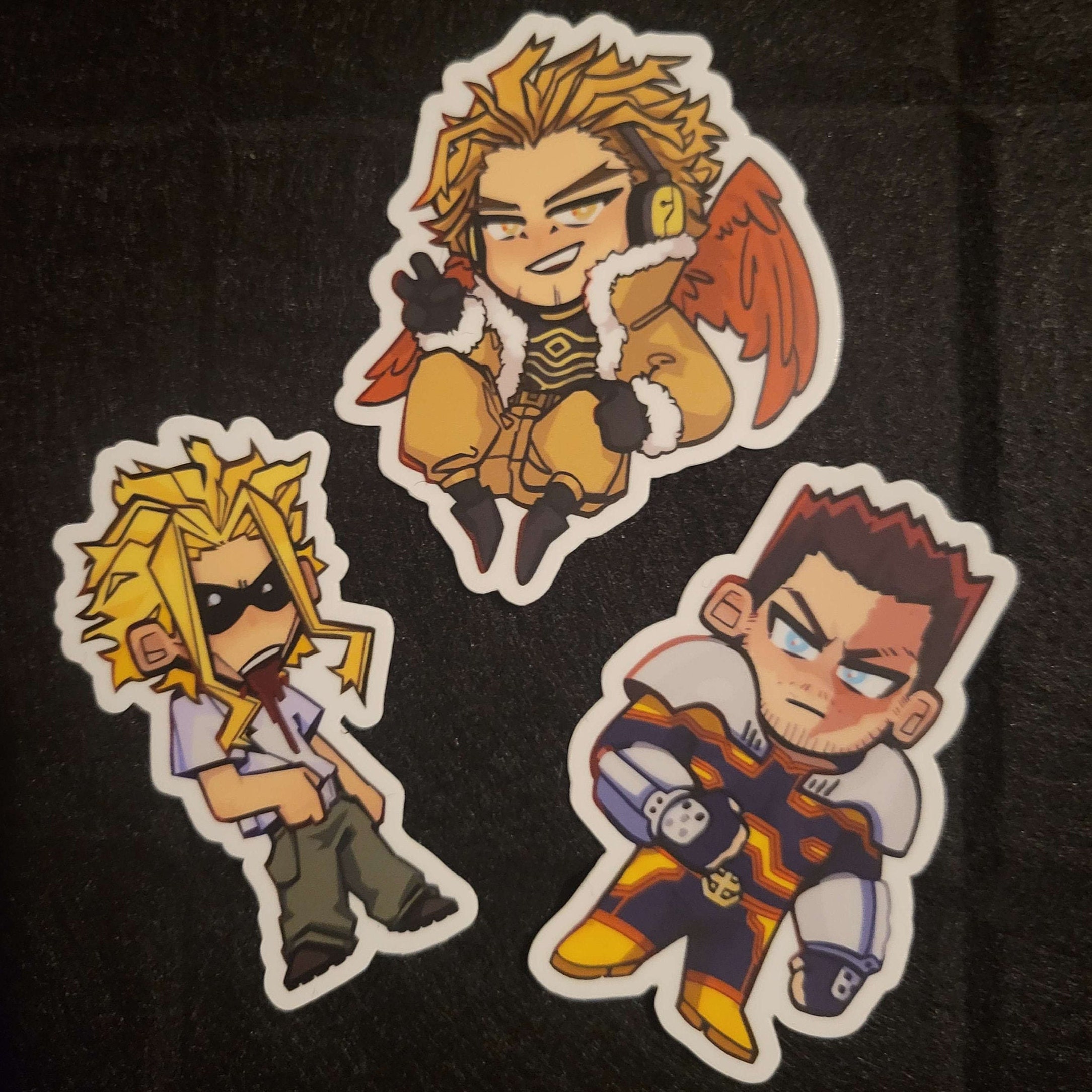 My Hero Anime Stickers - Etsy