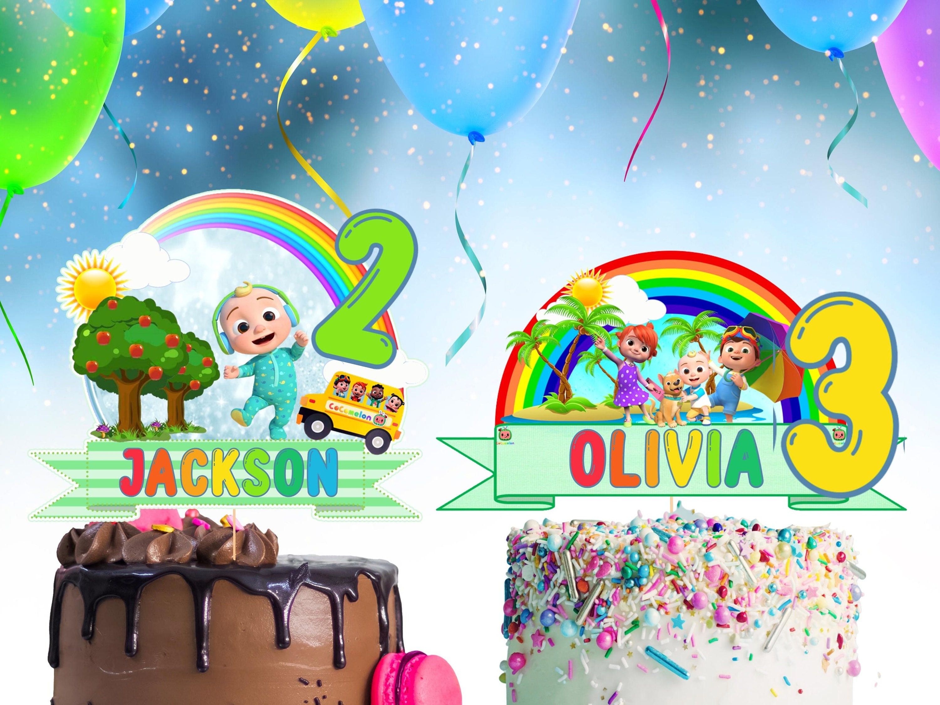 Charlie And The Numbers Birthday Party