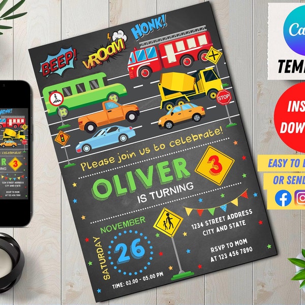 Transportation Party - Etsy