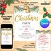 Editable Christmas Party Invitation Christmas Invite - Etsy
