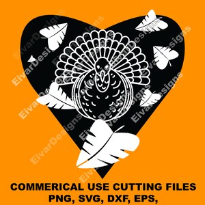 Turkey Svg Instant Digital Download Svg, Png, Dxf, and Eps Files - Etsy