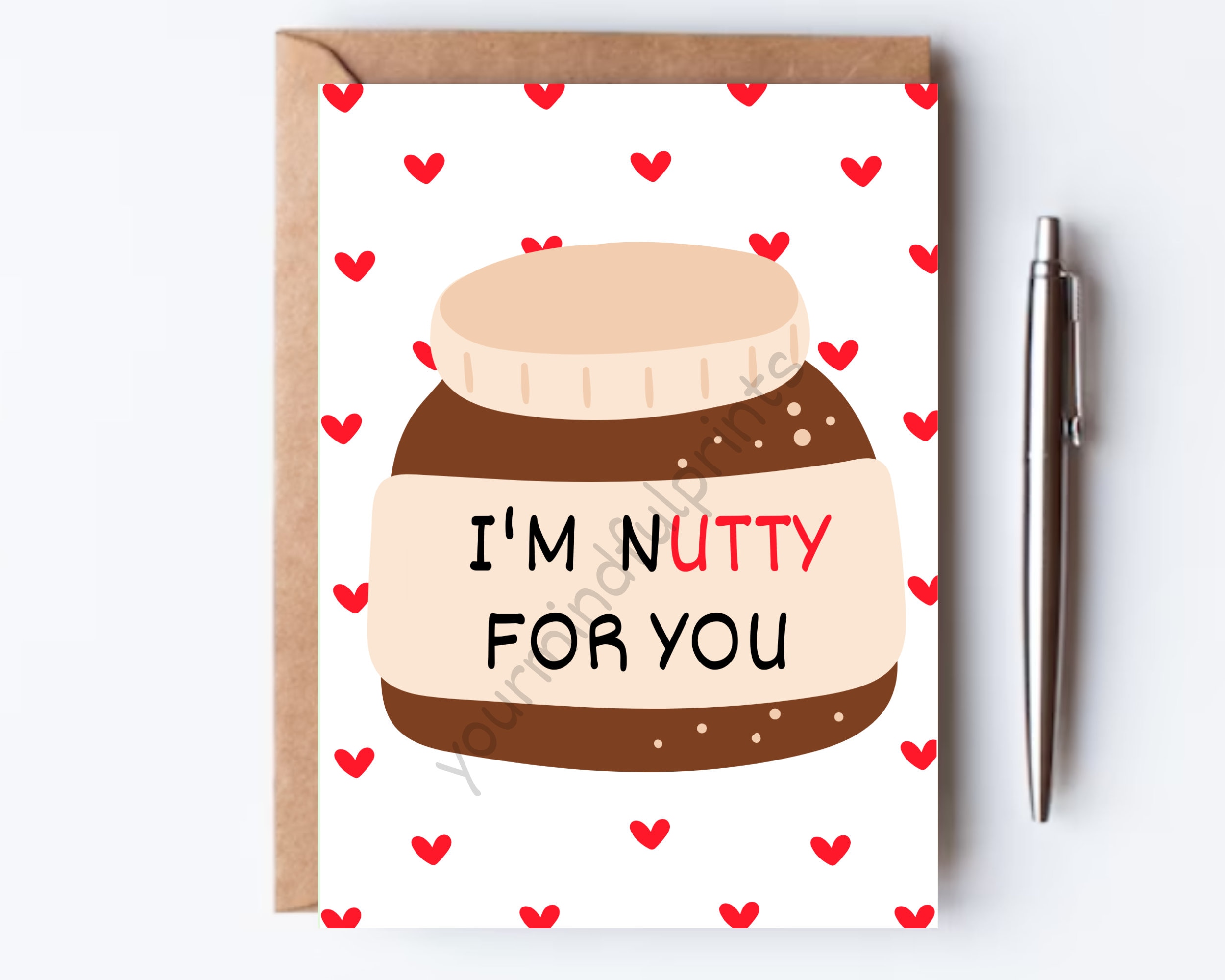 Nutella Birthday Card