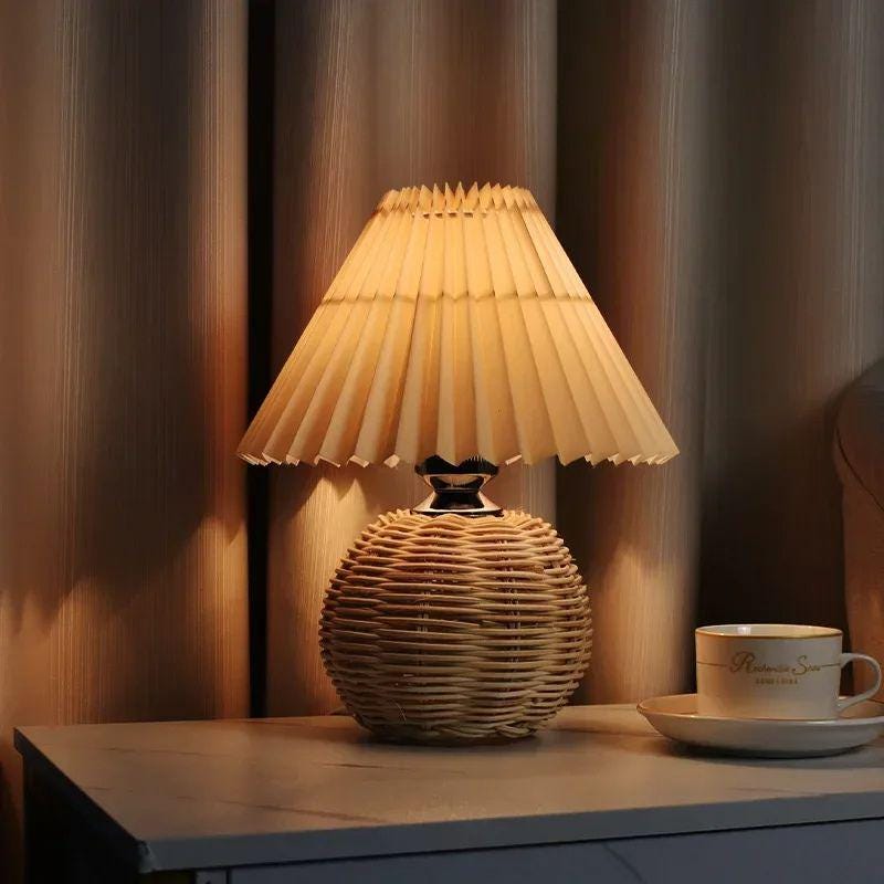 Wicker Lamp Shade - Etsy
