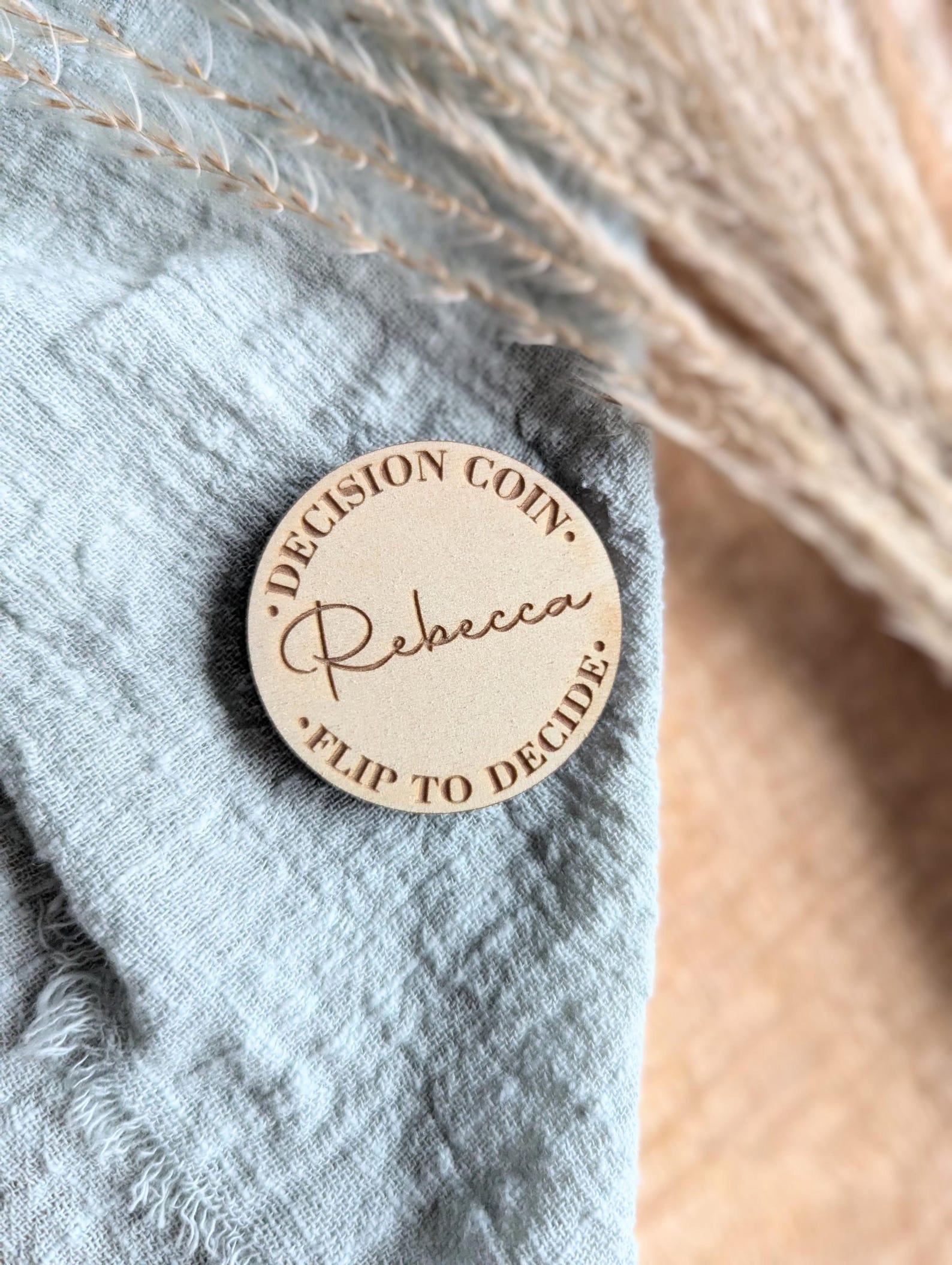 Personalized Token | Decision Coin Novelty Gift | Baby Shower Gift ...