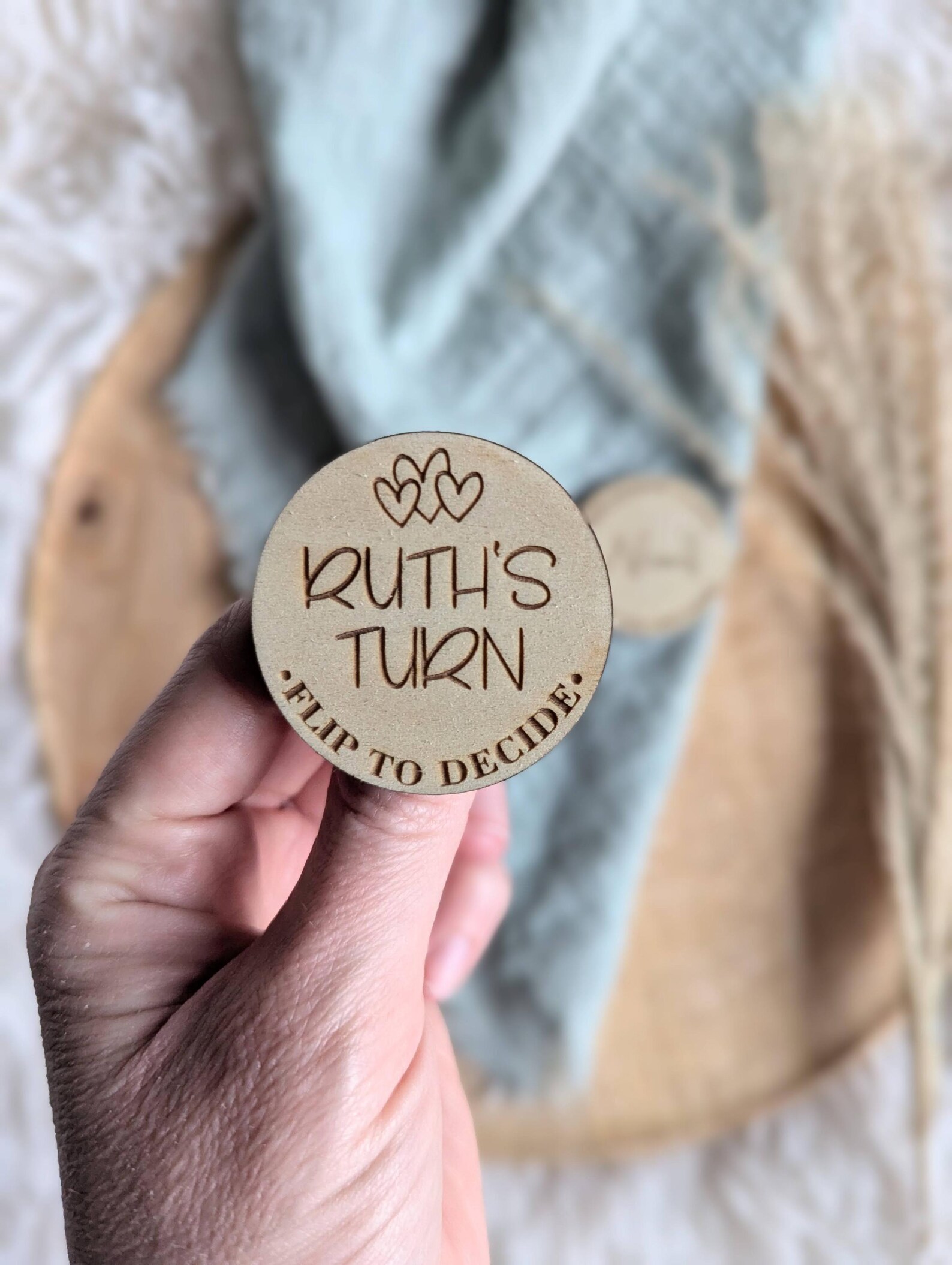 Personalized Token | Decision Coin Novelty Gift | Baby Shower Gift ...