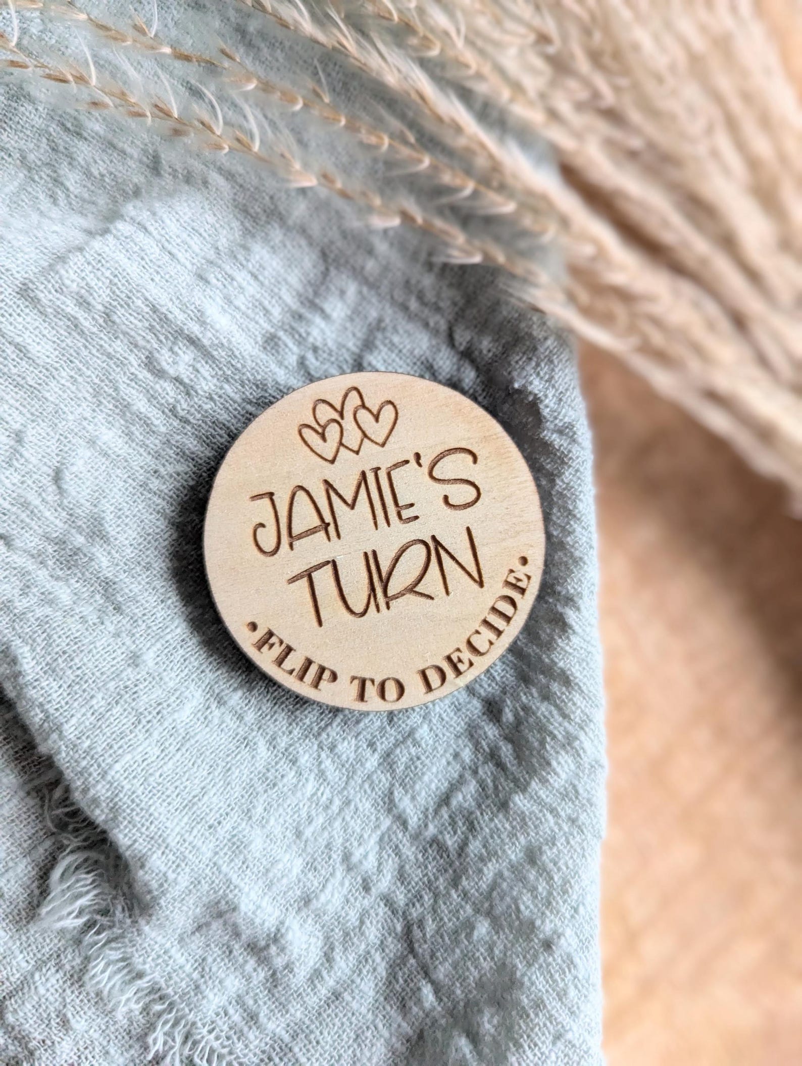 Personalized Token | Decision Coin Novelty Gift | Baby Shower Gift ...