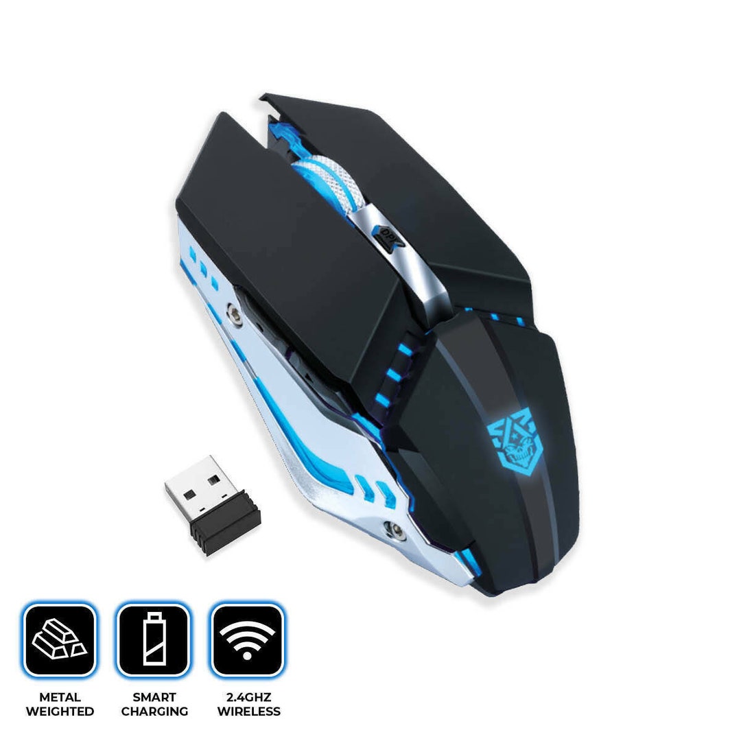 Wireless Gaming Mouse Q15 RGB (many Colors) LED Lightweight Black - Etsy