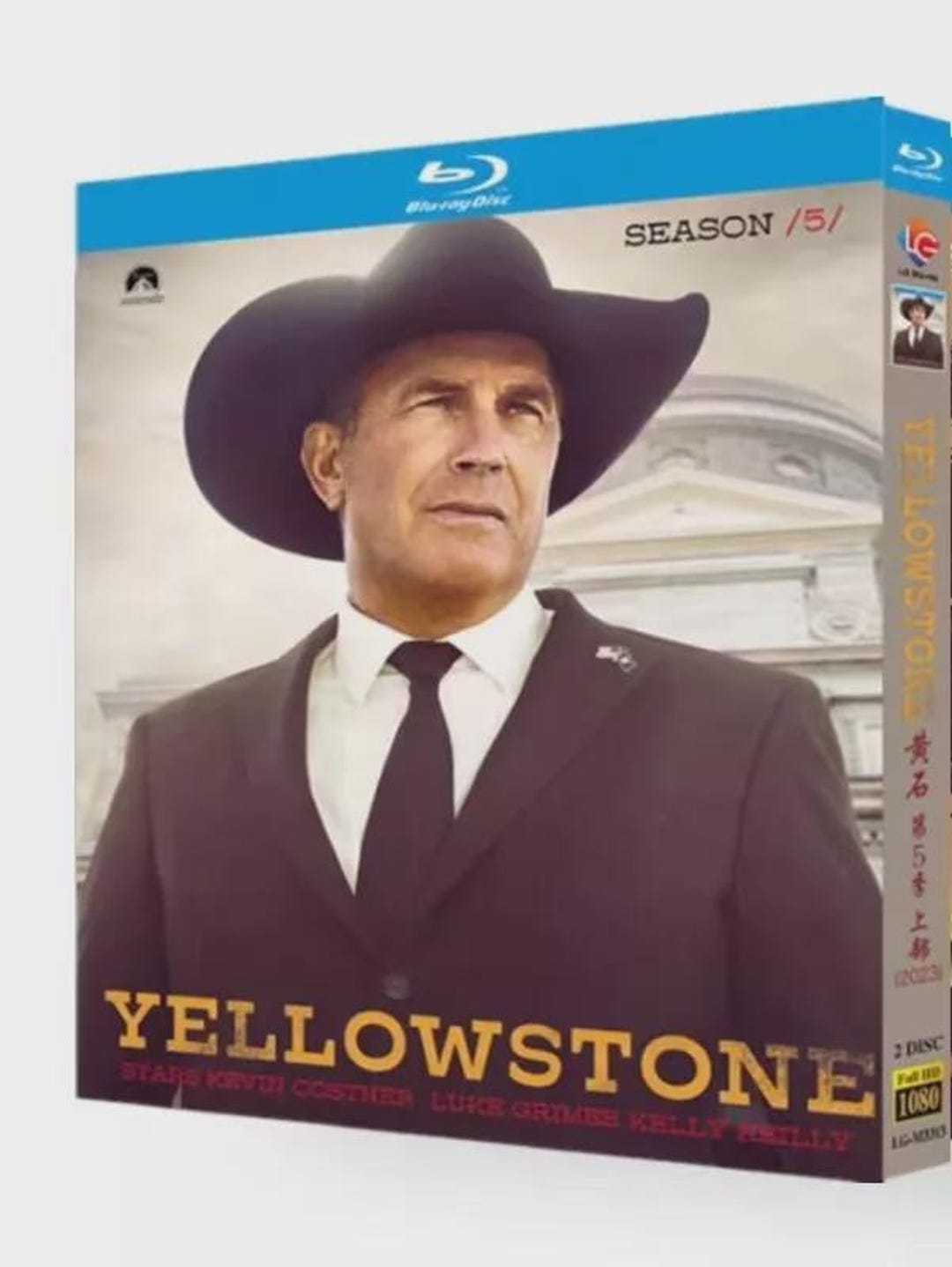 Yellowstone Season 5:part. 1- 2-disc BLU RAY All Region - Etsy