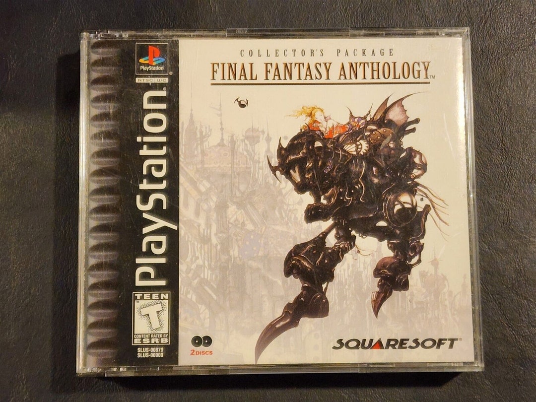 Final Fantasy Anthology - Final Fantasy V/final Fantasy VI Ps1 Game - Etsy