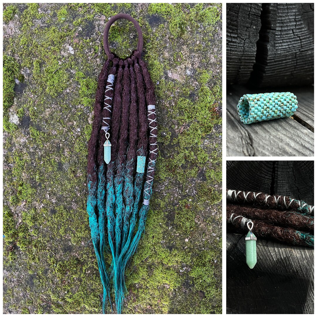 Dreads Hairband Dreadlock Extension Single Ended Dreads Dreads ...