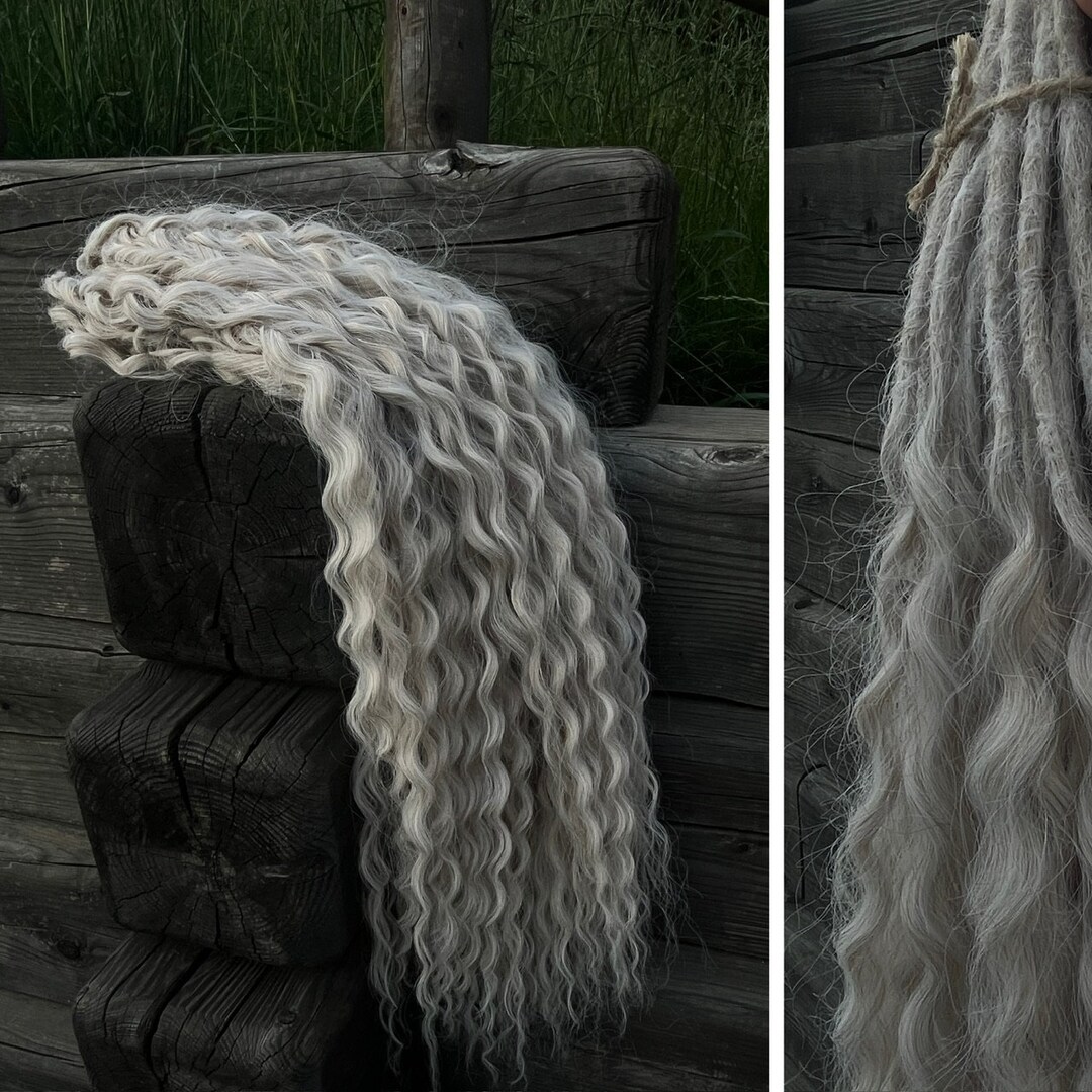 Synthetic Crochet Wavy Dreads Blonde Dread Bohemian Wavy Dread ...