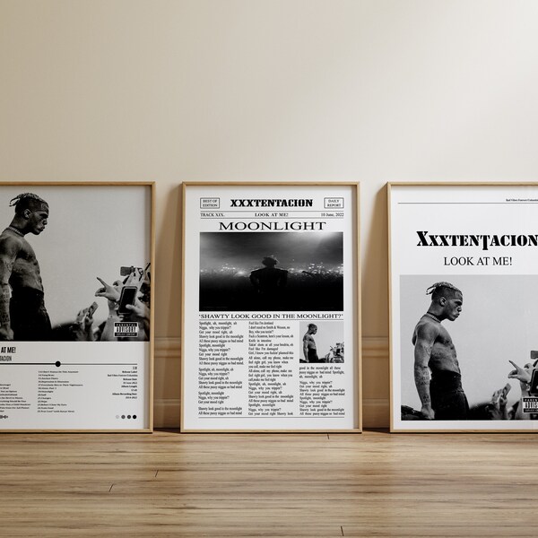 Xxxtentacion Album Cover Poster - Etsy