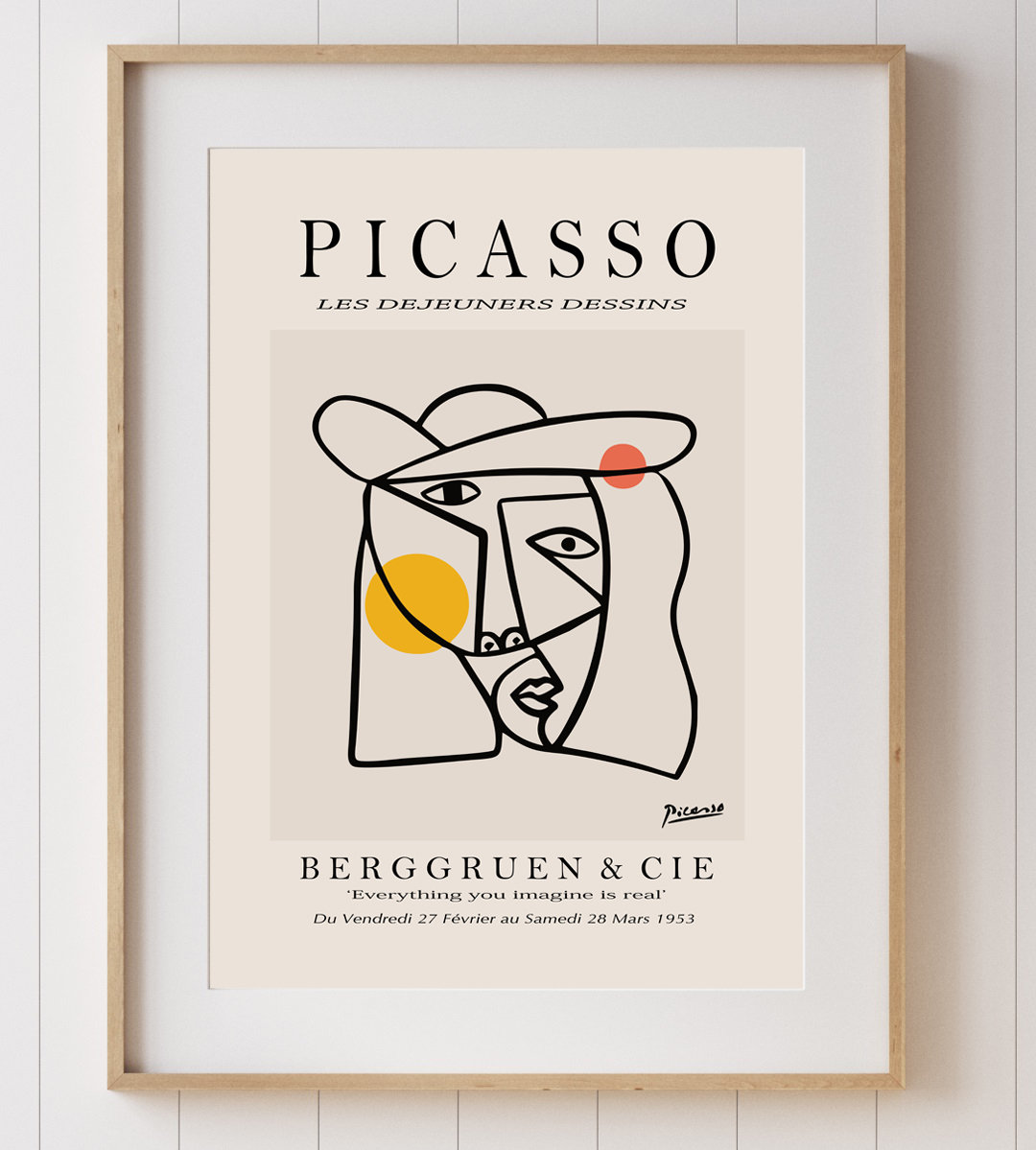 Picasso Poster, Picasso Print, Picasso One Line Drawing, Exhibition ...