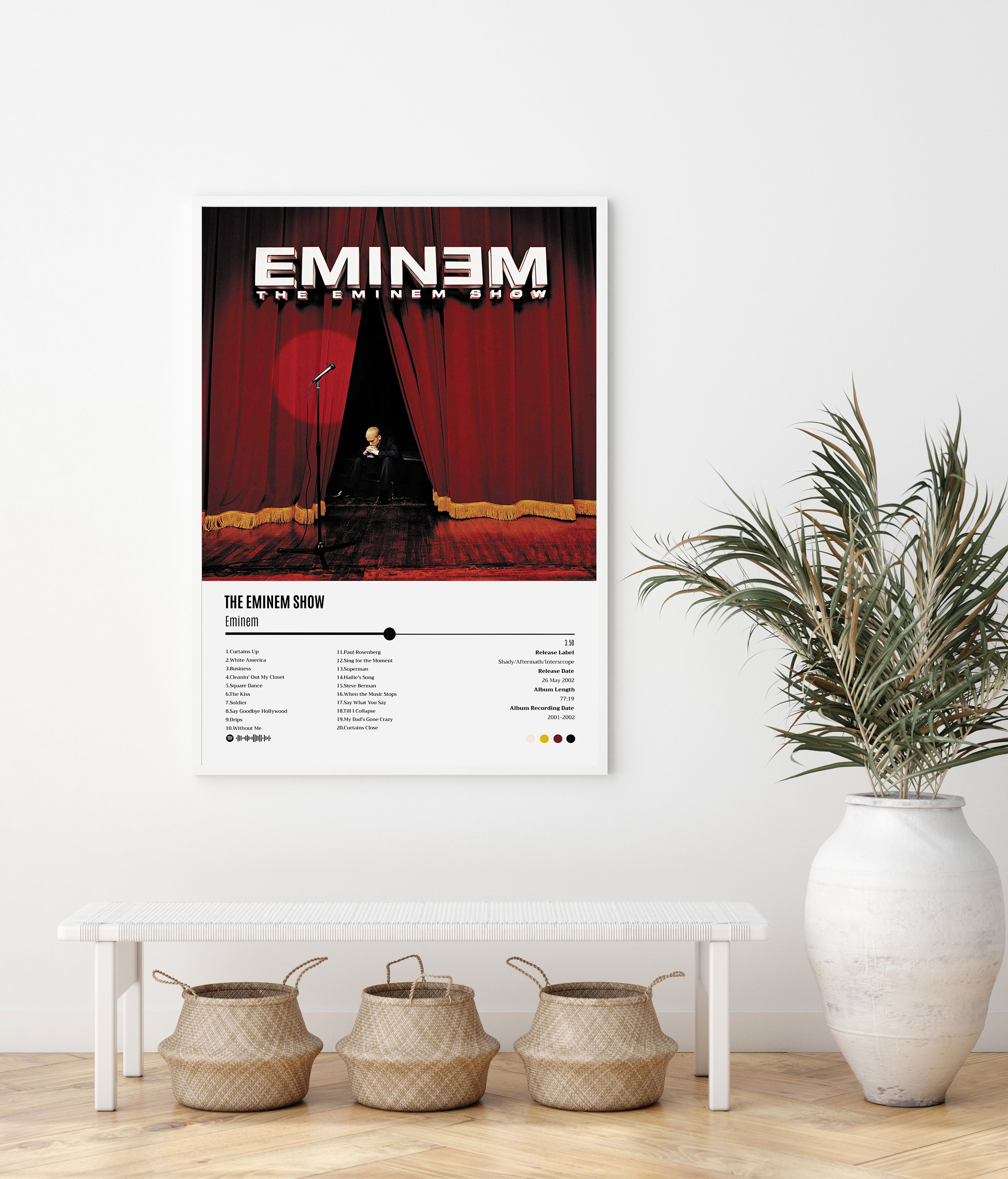 Eminem Album Cover Posters, Eminem Poster, Custom Music Poster, Custom ...