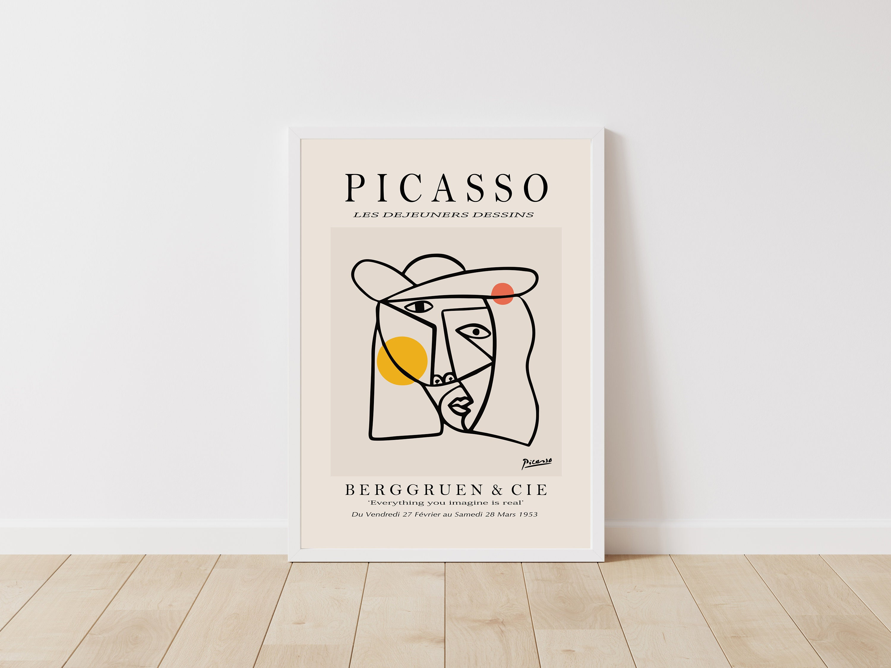 Picasso Poster, Picasso Print, Picasso One Line Drawing, Exhibition ...