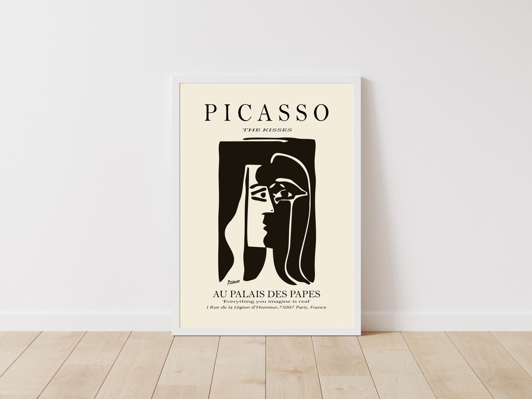 Picasso Poster, Picasso Print, Picasso One Line Drawing, Exhibition ...