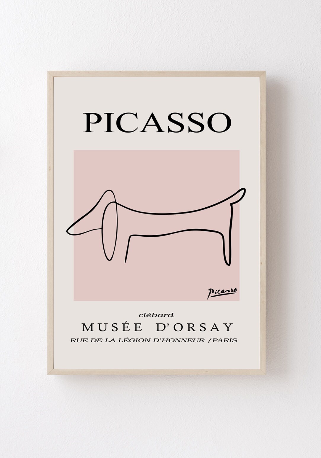 Picasso One Line Drawings,pablo Picasso Exhibition Poster,picasso Line ...