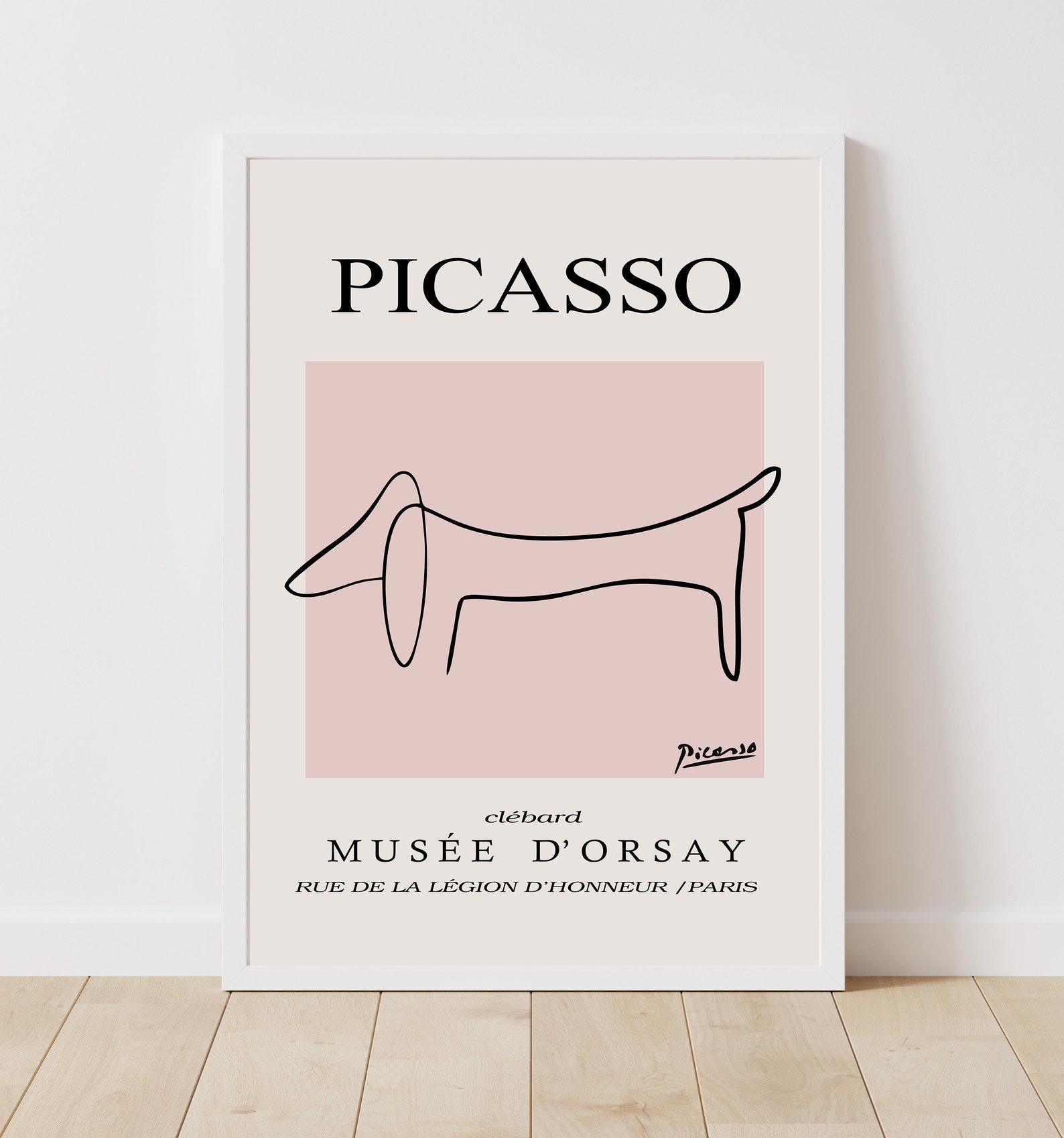 Picasso One Line Drawings,pablo Picasso Exhibition Poster,picasso Line ...