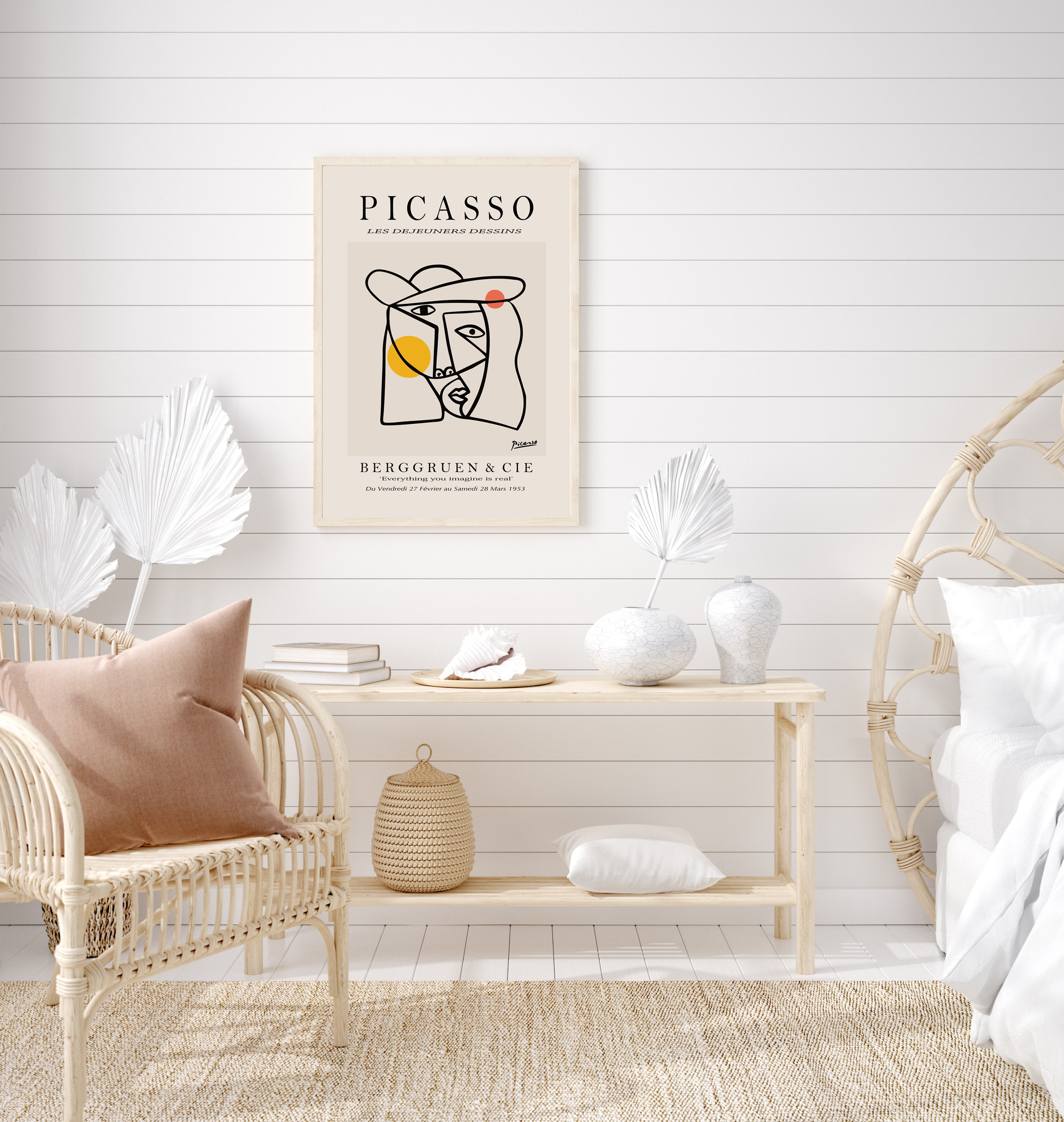 Picasso Poster, Picasso Print, Picasso One Line Drawing, Exhibition ...