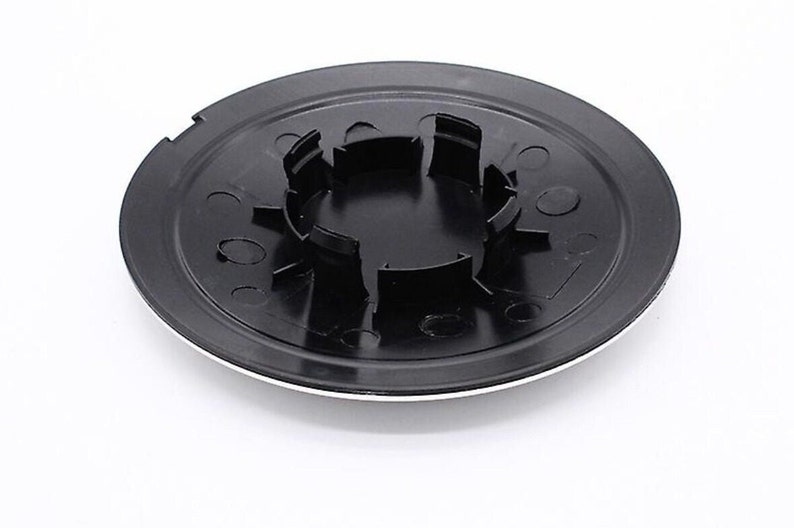 Fiat 500 Alloy Wheel Centre Cap Black and Chrome Silver 133mm 51884863 ...