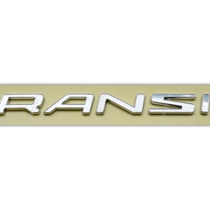 Ford Transit Rear Door Badge Emblem Lettering Name Plate Custom 2014 ...