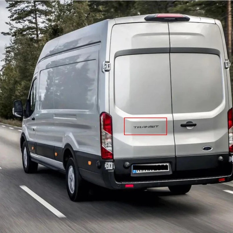 Ford Transit Hecktür Abzeichen Emblem Schriftzug Namensschild Custom ...