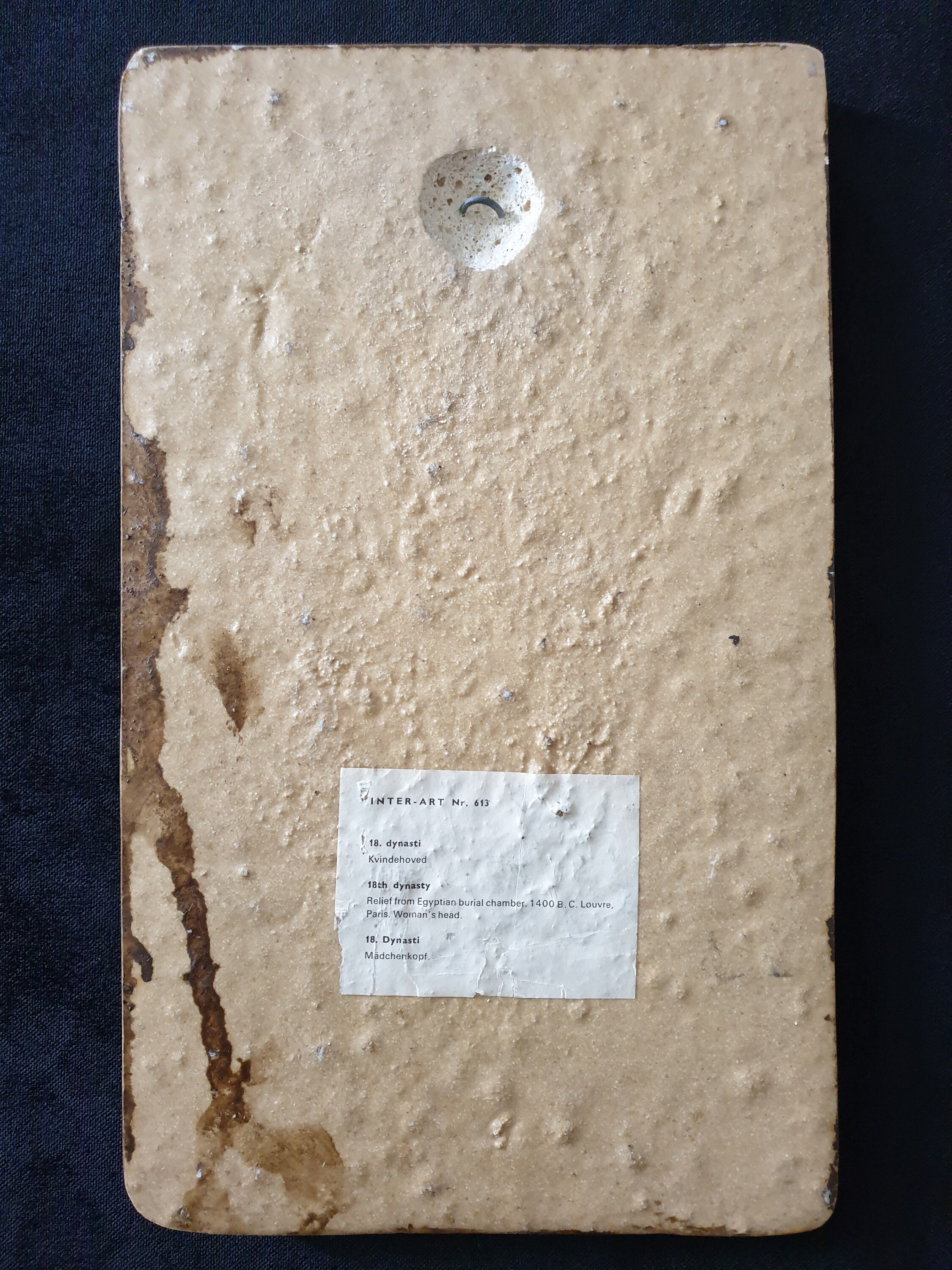 Ancient Egypt Burial Chamber Relief Artifact 1400 B.C., Depet Mother of ...