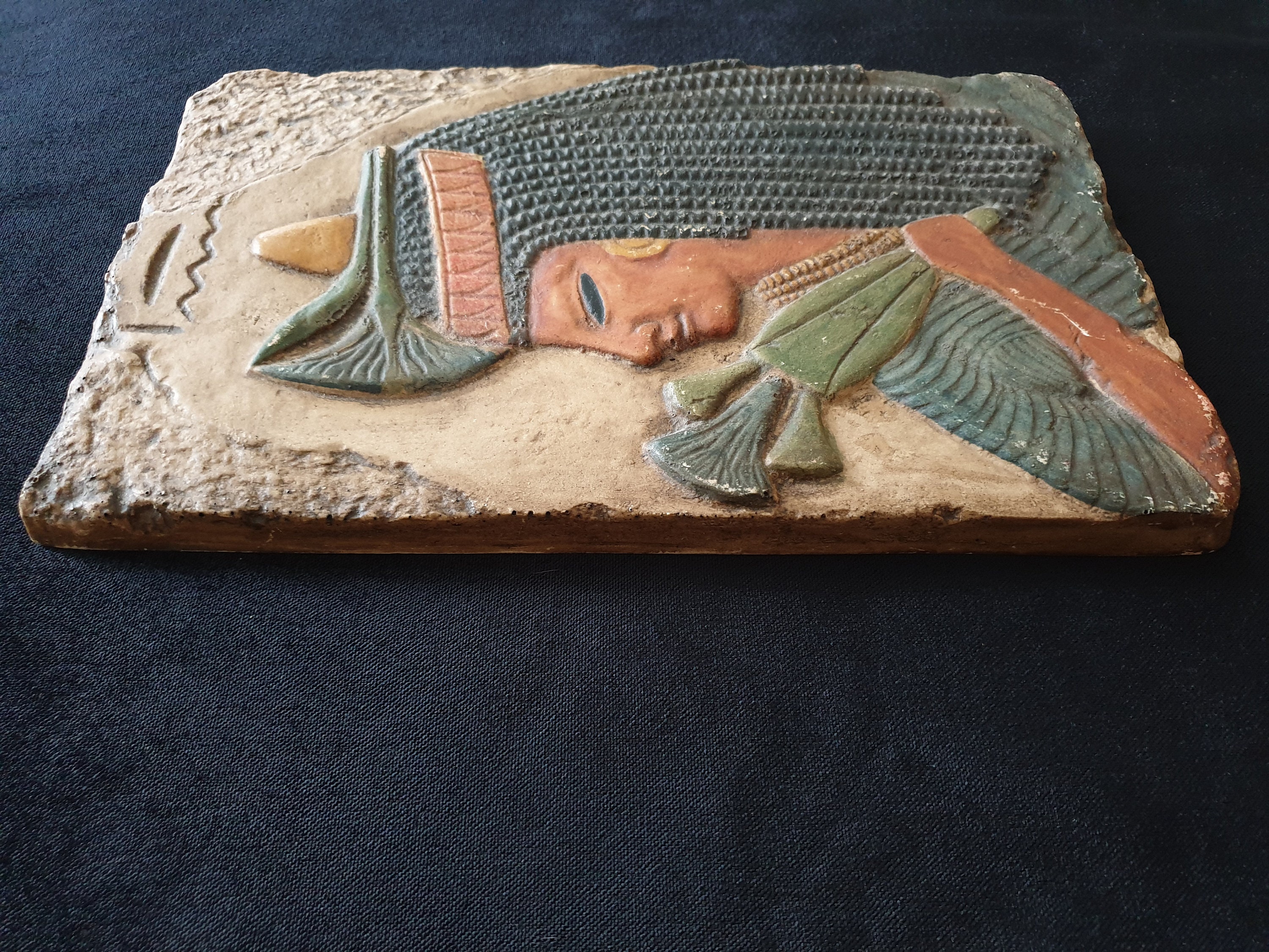 Ancient Egypt Burial Chamber Relief Artifact 1400 B.C., Depet Mother of ...