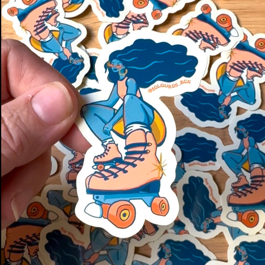 Sol Quads Vinyl Sticker | Roller Skate Sticker Roller Skate Gifts ...