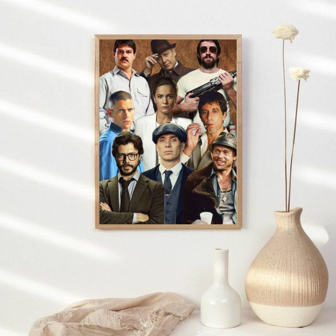 Poster Characters Movies / Series / Cartoons 100% - Etsy