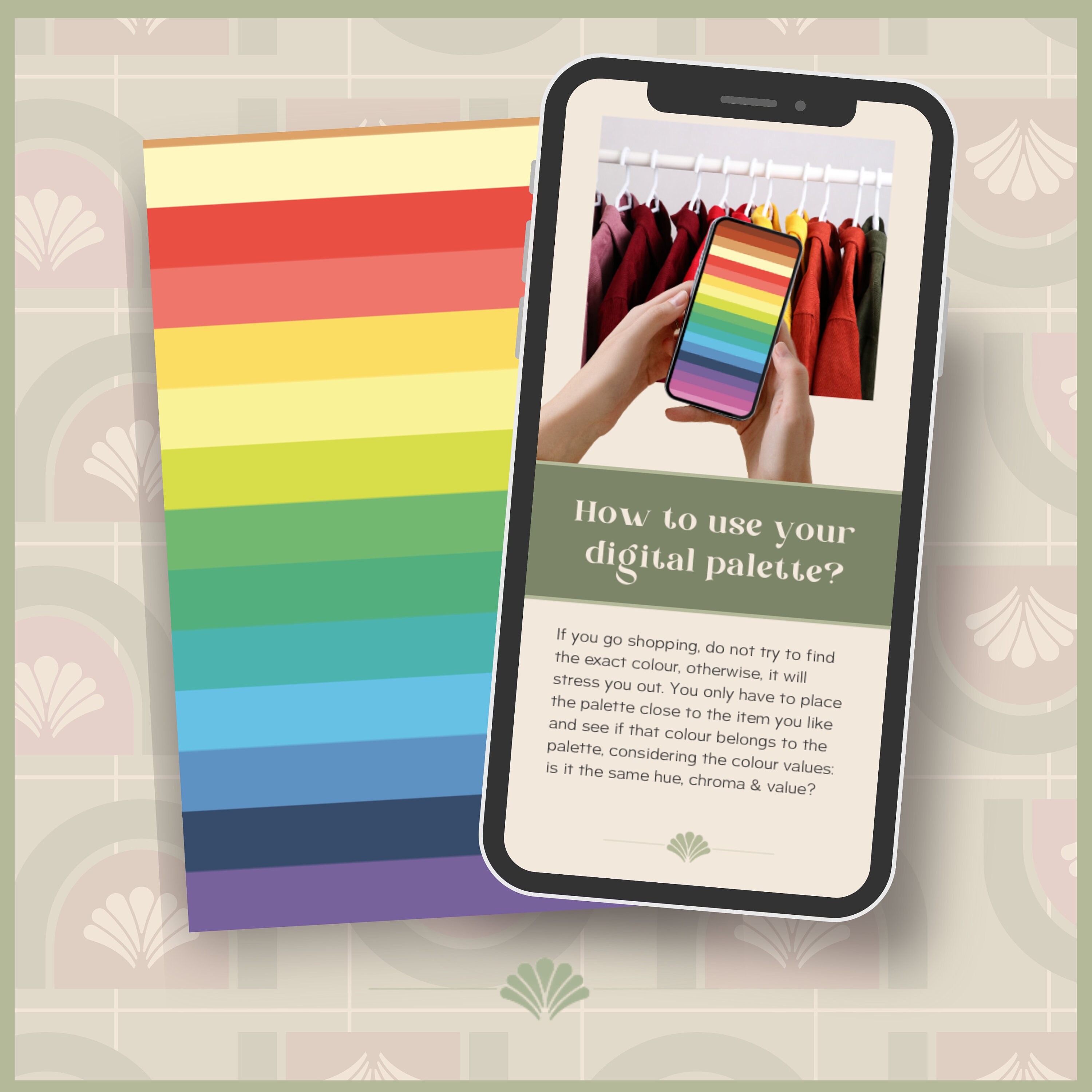 True Spring 16 Seasonal System Digital Colour Palette, Digital Swatch ...