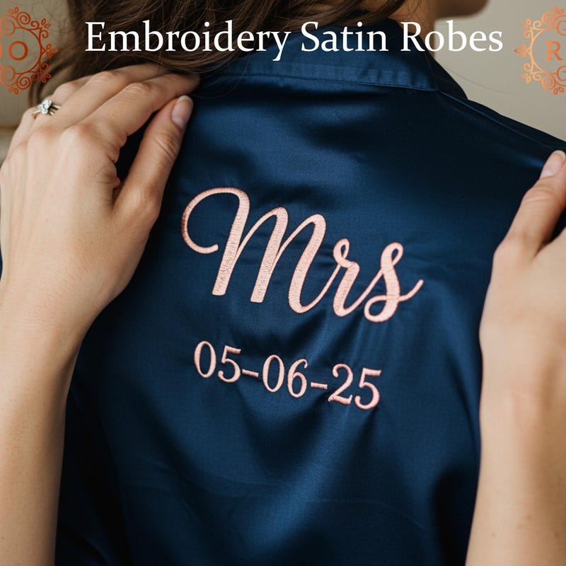 Embroidered Robes - Etsy