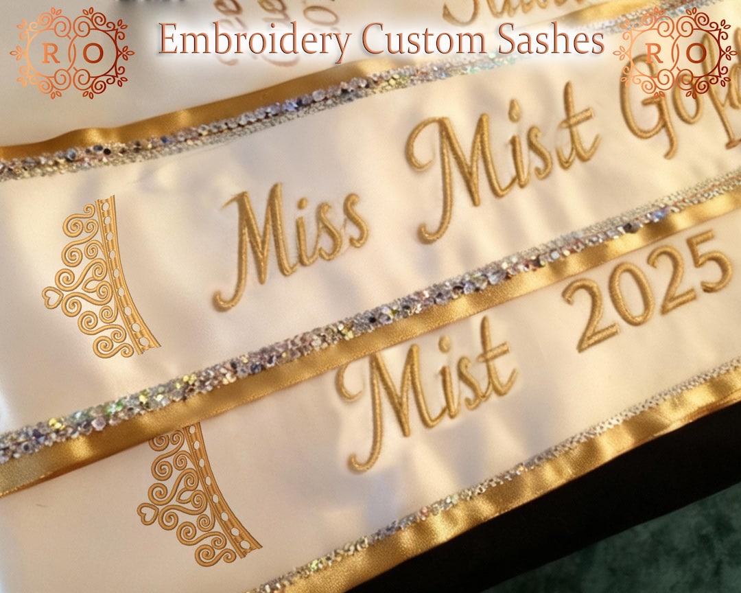 Custom Bridal Lace Sash Customized Embroidery Lace Sash Custom Lace ...