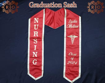 Customized Graduation Sash Custom Graduation Sash Personalized Sash ...