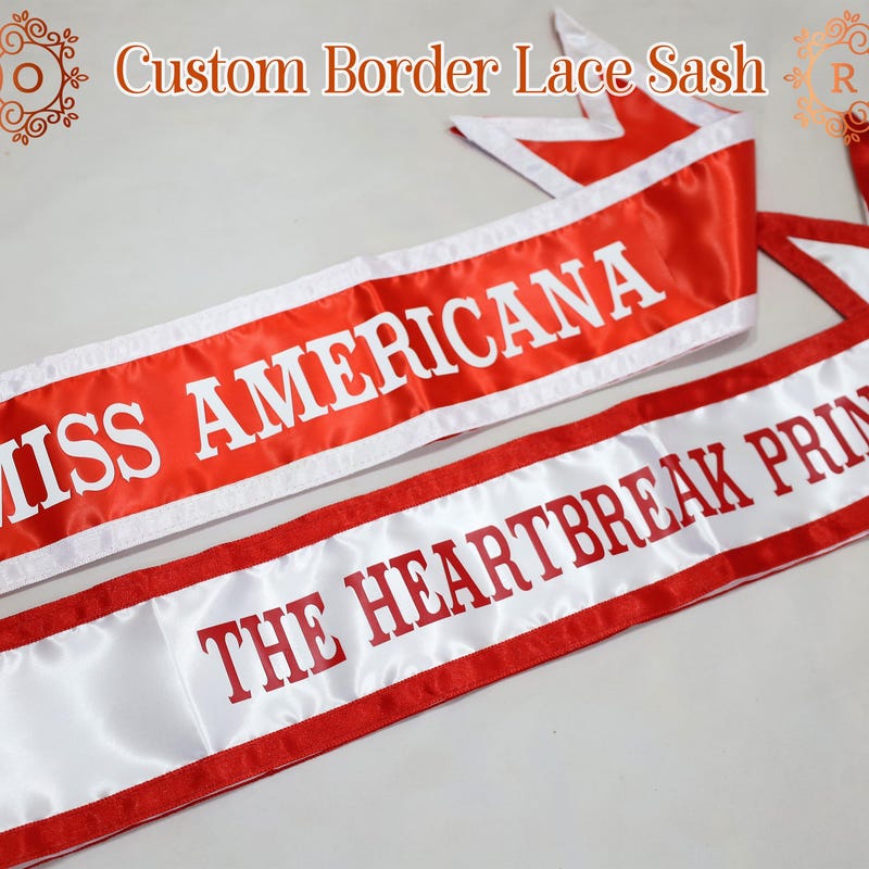Pageant Sash - Etsy