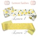 Personalized Lemon Sash Custom Theme Sash Bridesmaid Lemon Theme Sash ...
