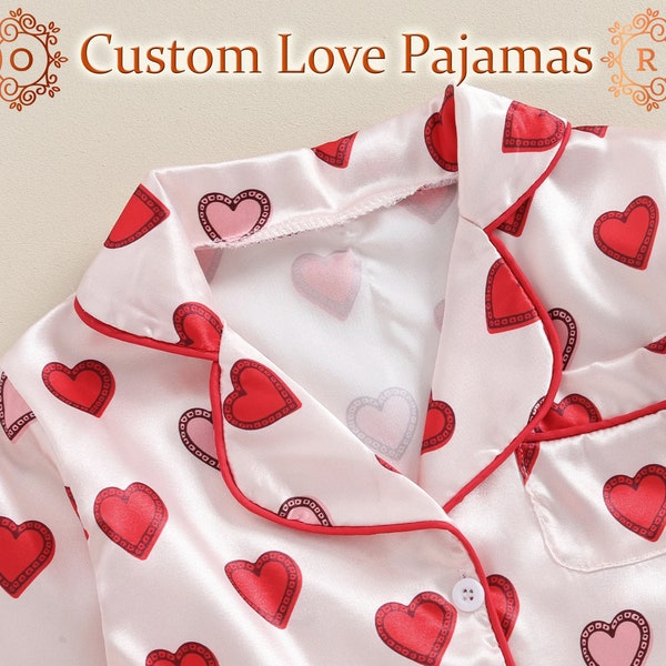 Heart Pajamas - Etsy