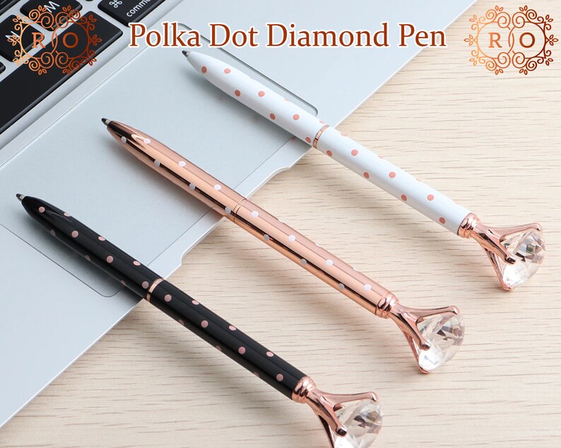 Custom Diamond Pen Wedding Favors for Guest Bridal Shower - Etsy