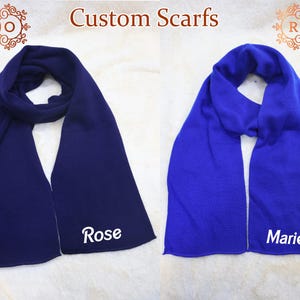 Personalized Xmas Scarf/scarves Neck Scarves, Winter Scarf/scarves ...