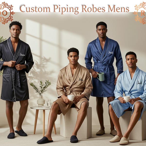 Customized Robes for Guys - Etsy