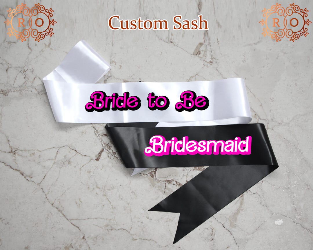 Custom President Bride Sash | Bride to Be Sash | Bridal Sash ...