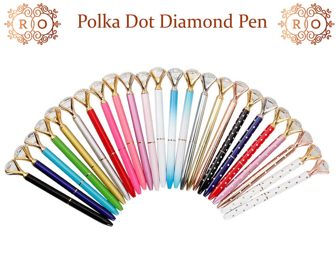 Custom Diamond Pen Wedding Favors for Guest Bridal Shower - Etsy