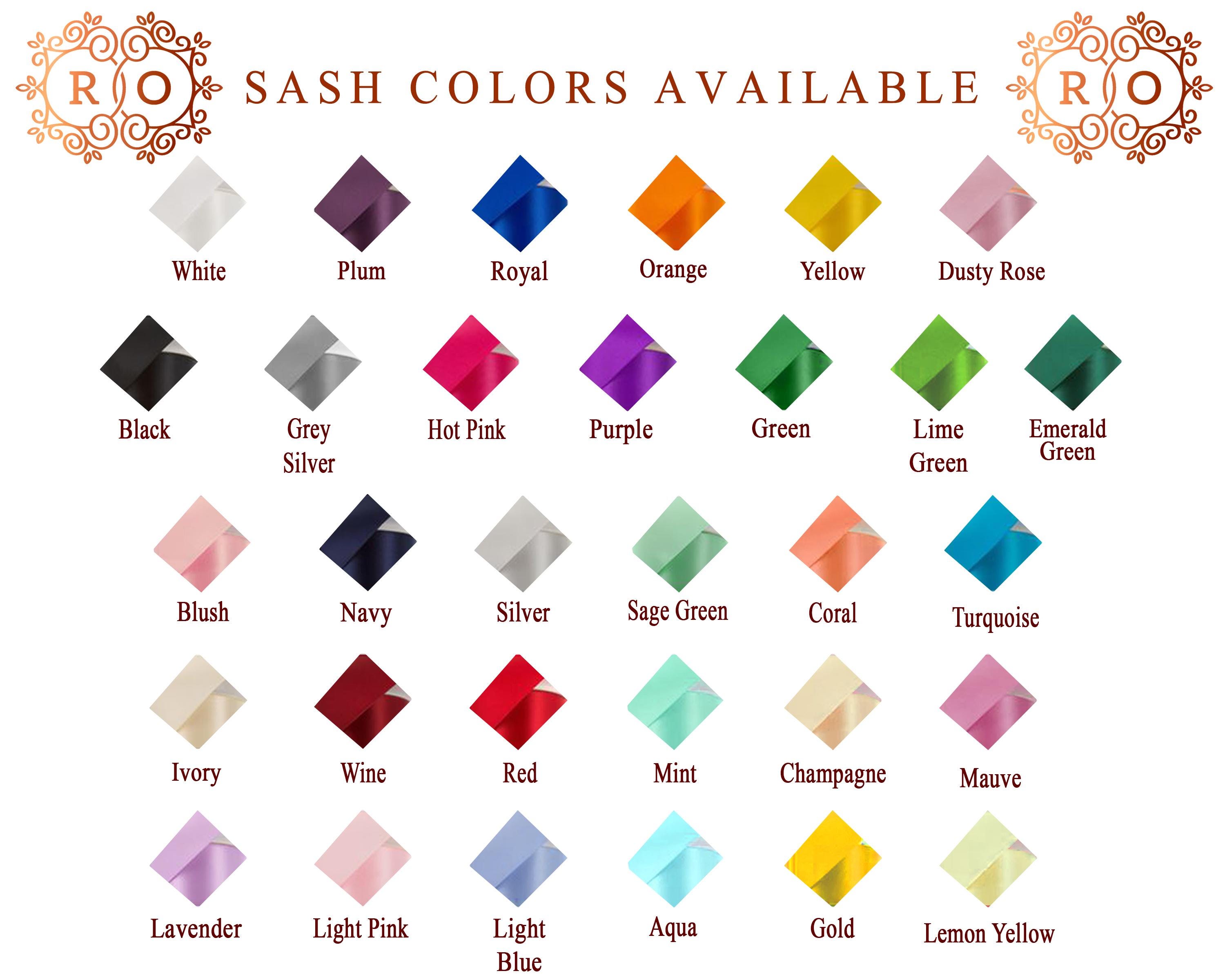 PLAIN / BLANK SASHES Hen Night Hen Party Corporate Plain Sashes - Party ...
